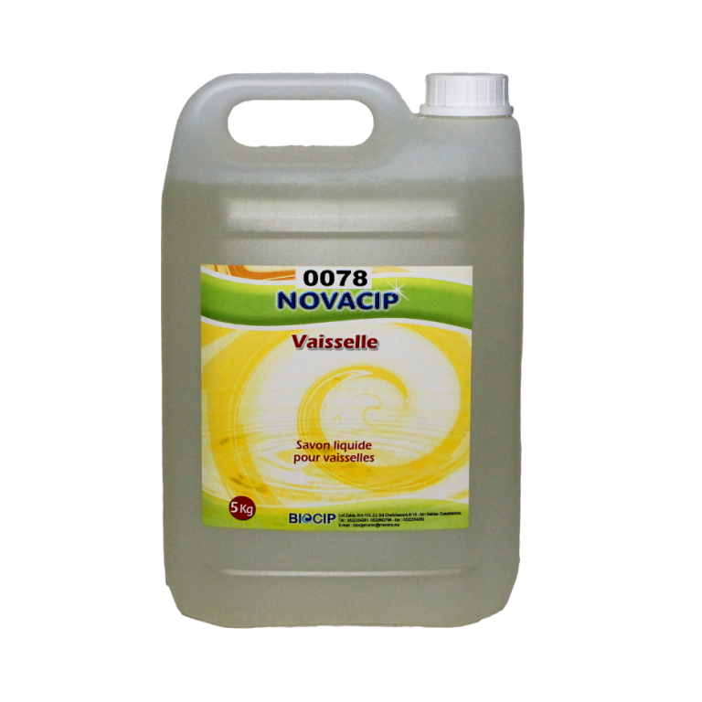 NOVACIP VAISSELLE - Biocip Maroc